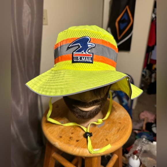 Anti Social Social Club | Accessories | Vintage Usps Mailman Safety Hat ...